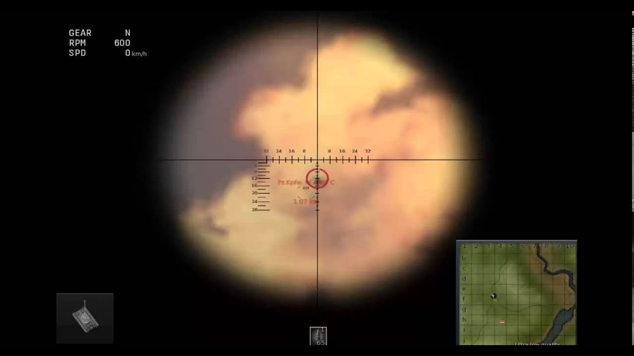 War Thunder Ground Forces - size minimap, indicators, and radio in game ...