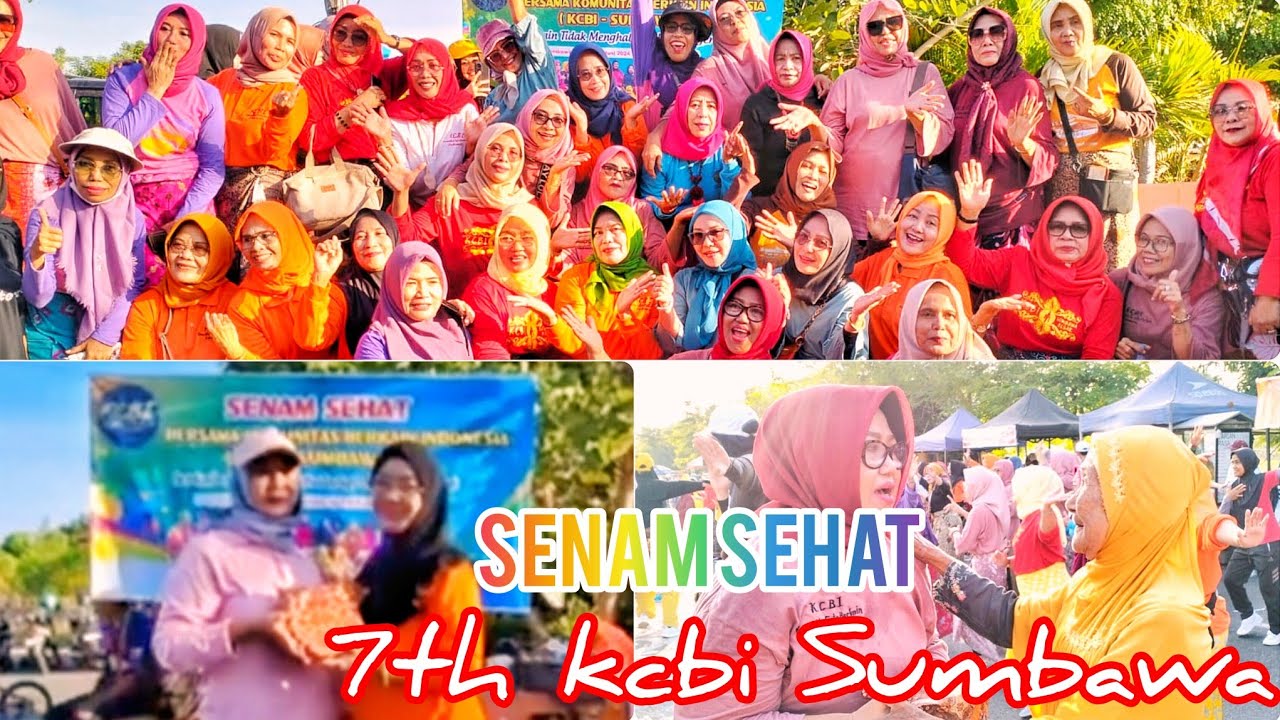 Senam Sehat || 7th KCBI Sumbawa || CFD-Samota - YouTube