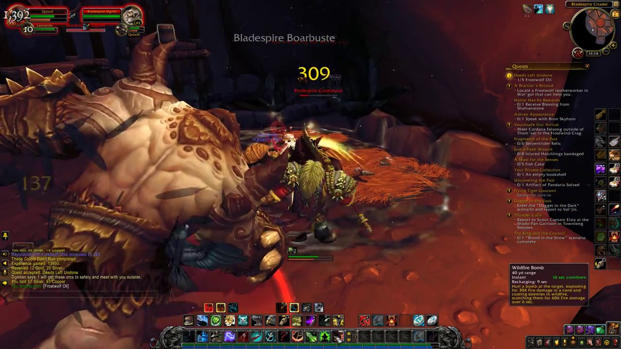 World of Warcraft - Warlords of Draenor | Siege of Bladespire Citadel ...