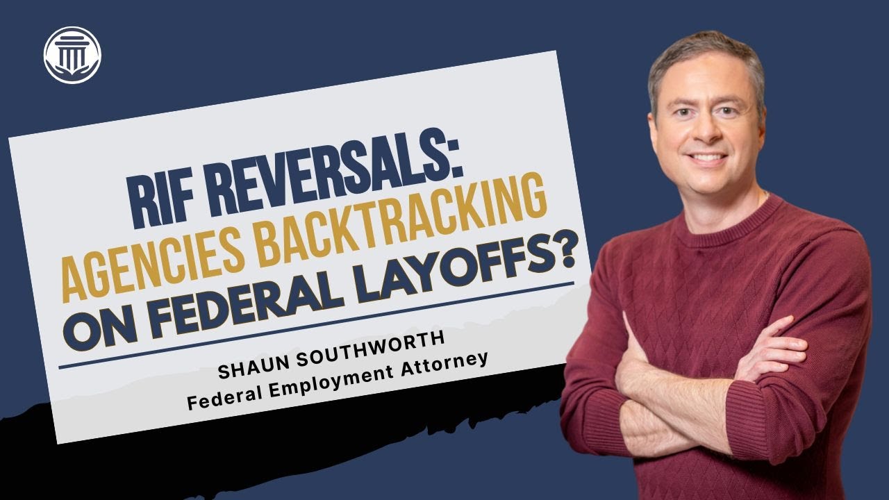 716🚨 RIF Update for Federal Employees - YouTube