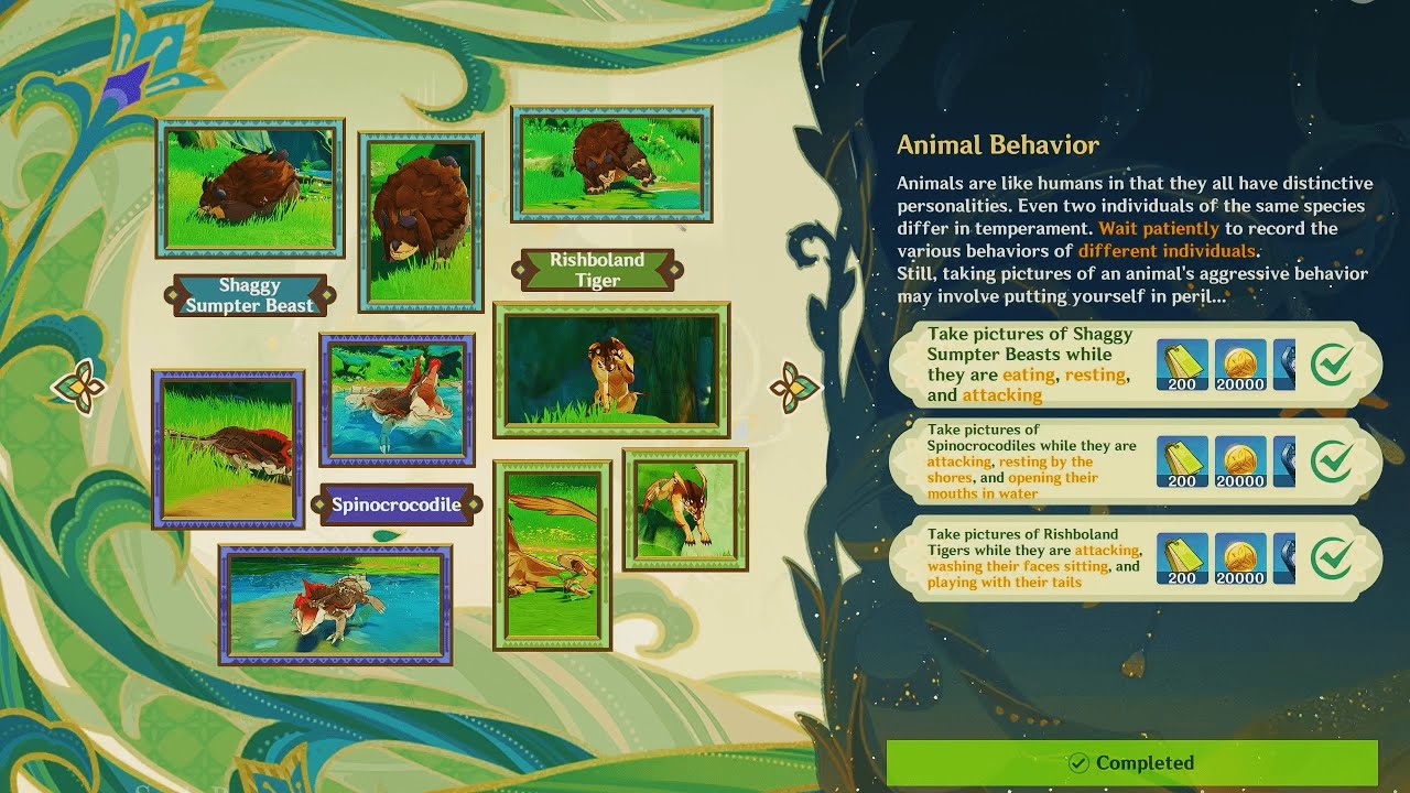Animal Behavior | Snapshot | Genshin Impact - YouTube