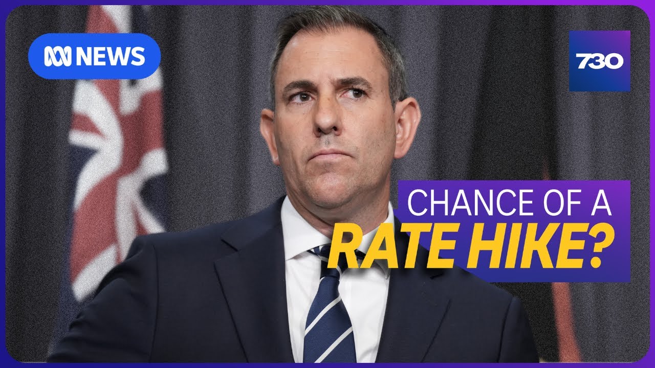 Interest rate hike more likely following inflation jump | 7.30 - YouTube