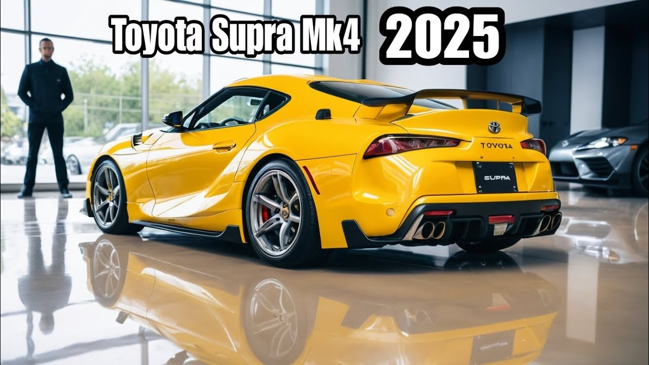 The 2025 Toyota Supra Mk4 is Here. - YouTube