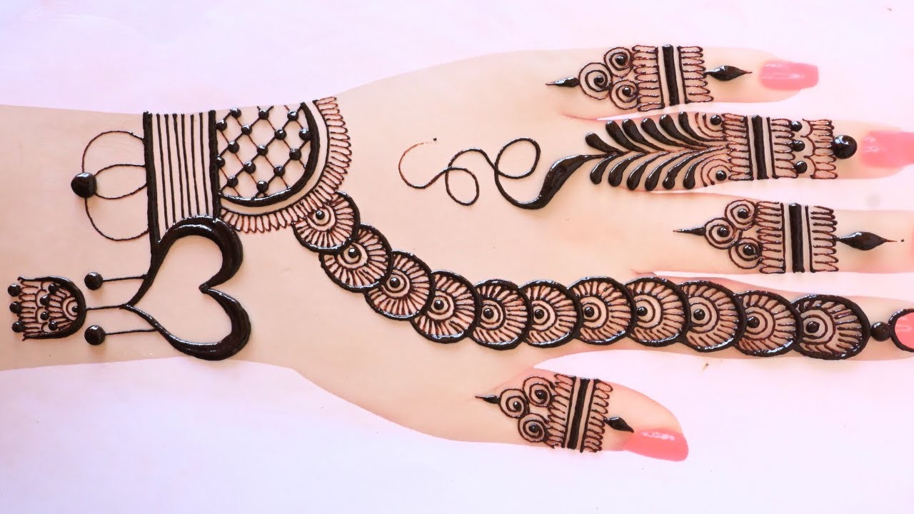 😱🔥easy top Arabicmehndi design-EidSpecial special #mehndidesign-simple# ...