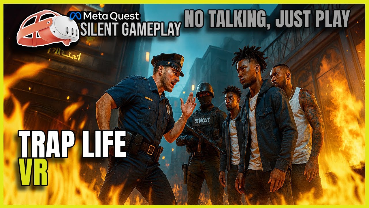 TRAP LIFE | FREE VR GTA STYLE GAME | FIRST MINUTES PREVIEW PURE VR ...