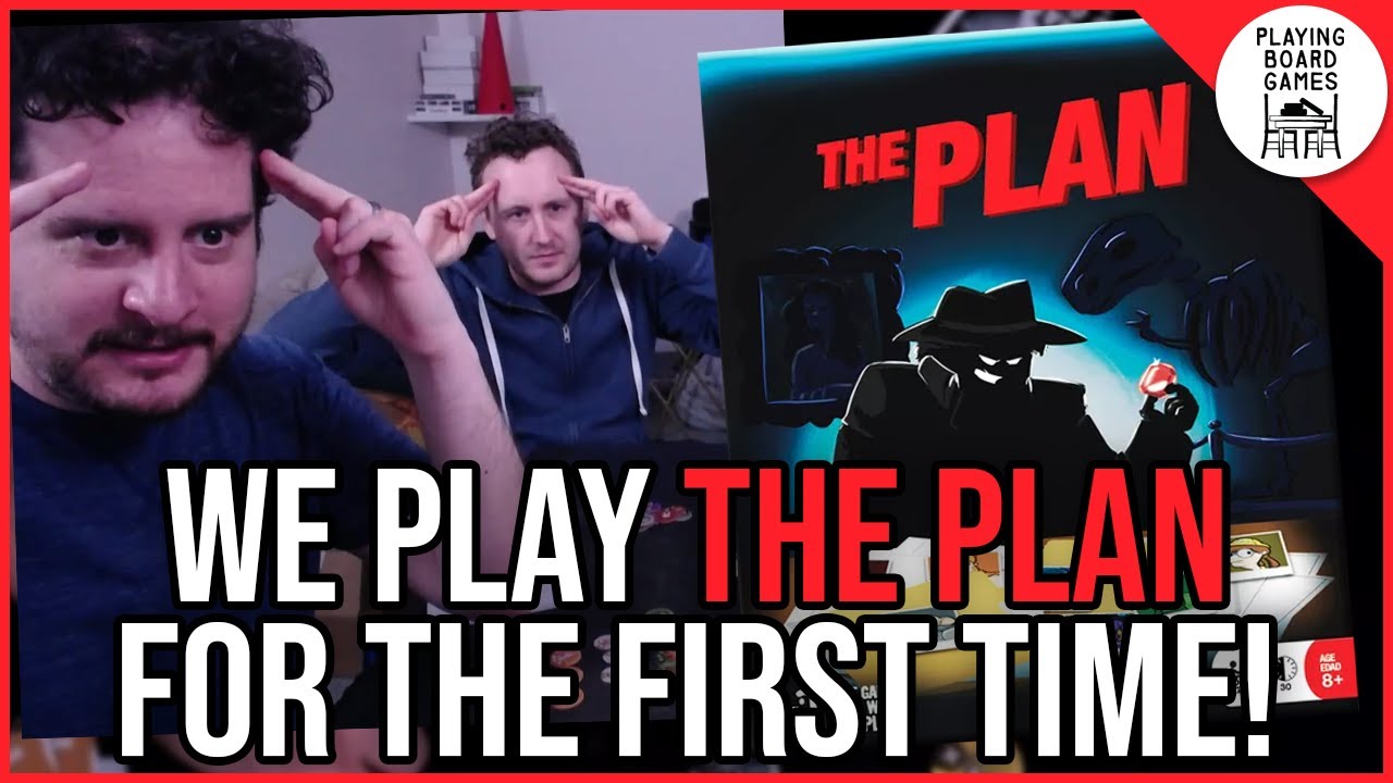 We play THE PLAN for the first time! (Board Game Gameplay) - YouTube