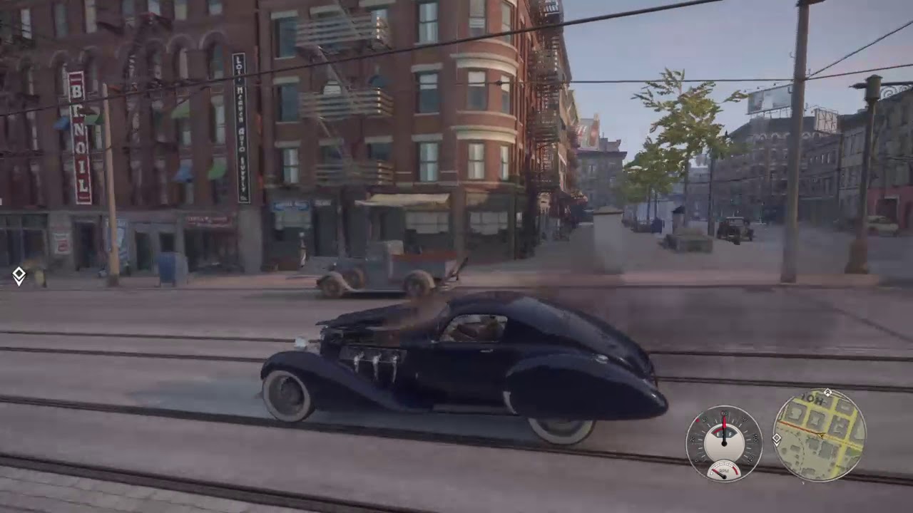 Mafia: Caught speeding with a broken engine... - YouTube