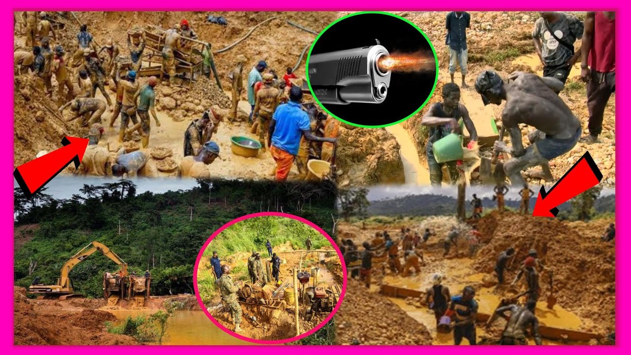 SECURITY MAN SHOOTS WOMAN TO D£ATH AT GALAMSEY SITE - YouTube