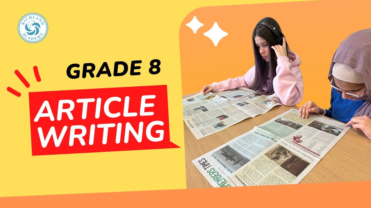 Grade 8 Article Writing - YouTube