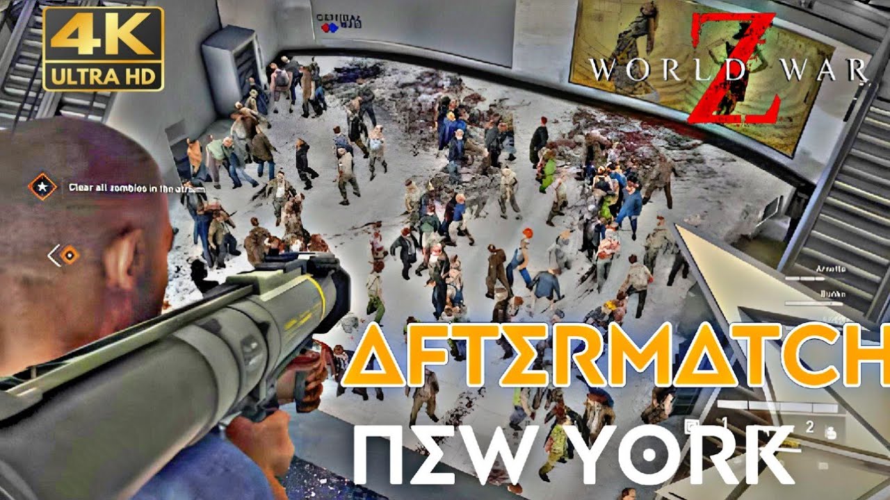 "Terror Unleashed: World War Z Virus Outbreak in New York City - 4K ...