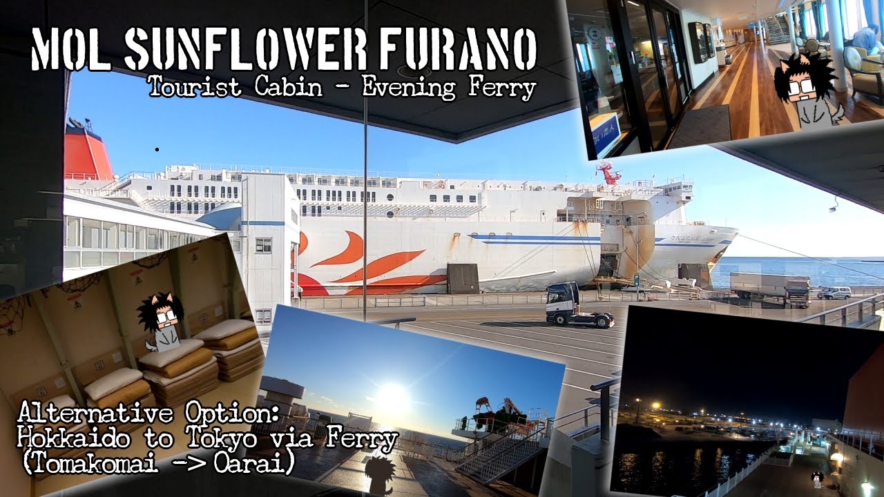 Experiencing Evening Ferry from Hokkaido to Tokyo: MOL Sunflower Furano ...