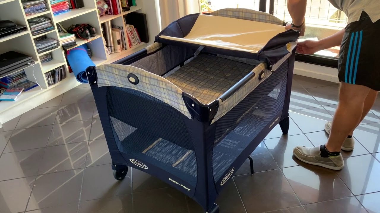 Corral Graco accesorios y como empacar - YouTube