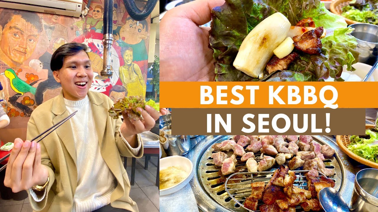 WHERE IS THE BEST SAMGYUPSAL IN SEOUL | NEW YORK TIMES APPROVED - YouTube