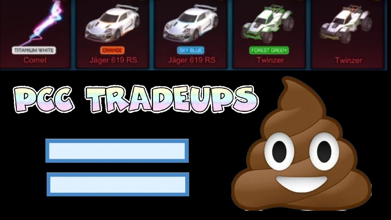 Why Are All PCC Tradeups Actually Poop!? | Rocket League | PCC Tradeups ...