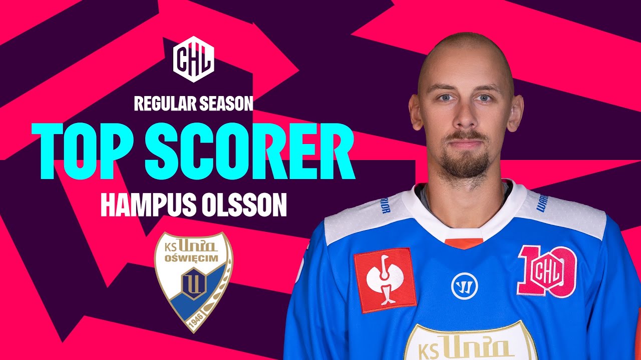 Hampus Olsson | Unia Oświęcim | Regular Season Top Scorer 2024/25 - YouTube