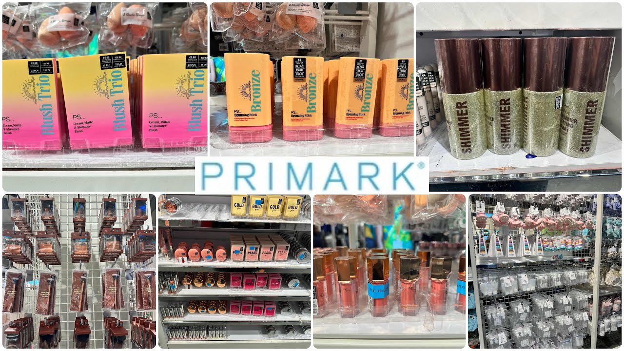 Primark makeup and beauty products new collection February 2024 - YouTube