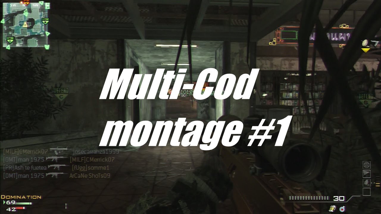 Multi-Cod Montage #1 - YouTube
