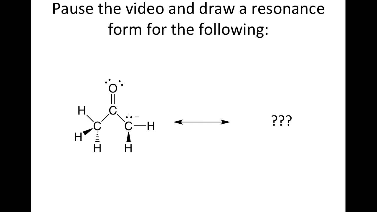 Resonance Forms and Curved Arrows - YouTube