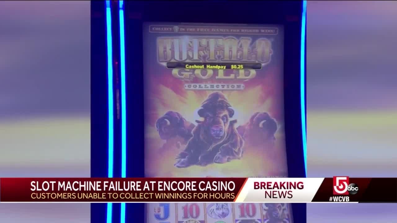 Encore slot machine failure leaves customers unable to collect winnings ...