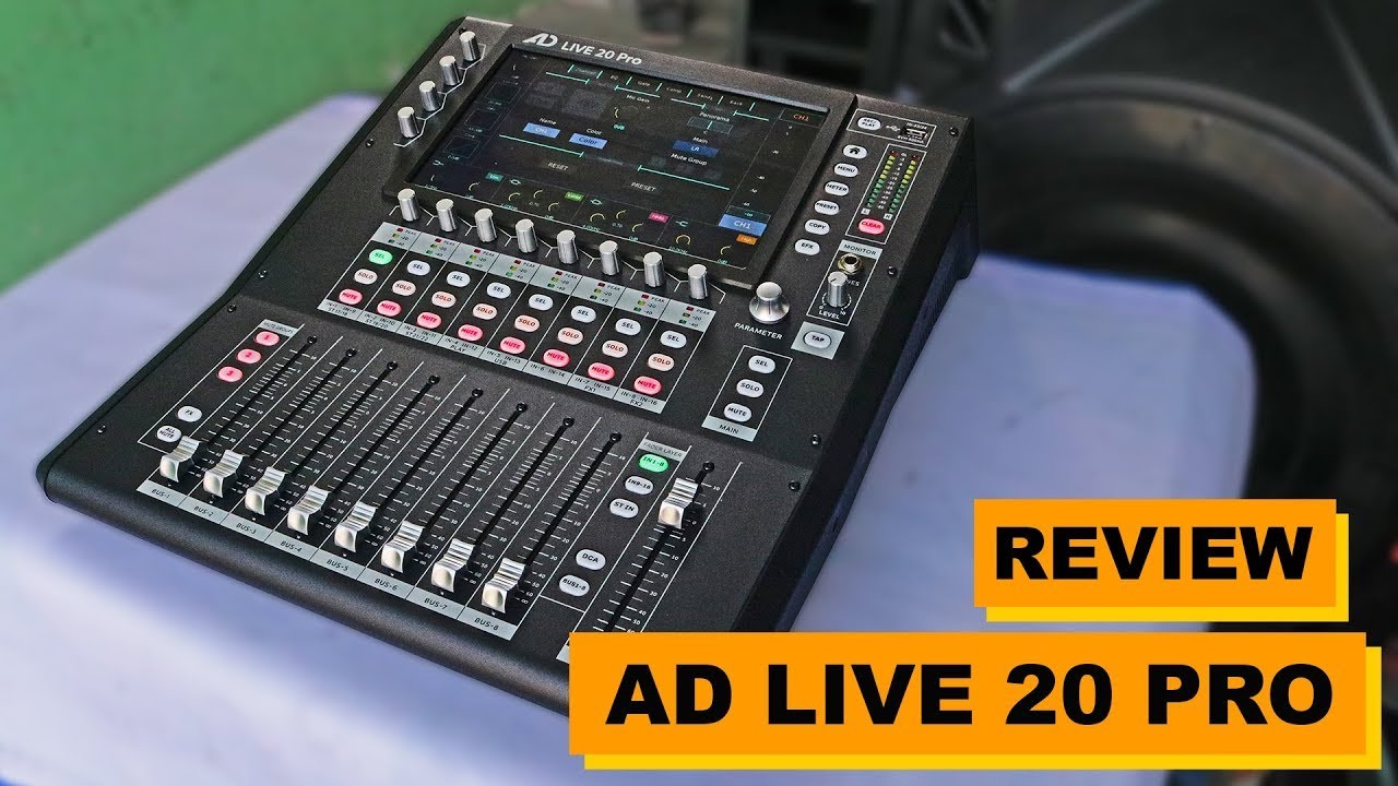 AD Live 20 Pro Features #adlive #digitalmixer - YouTube