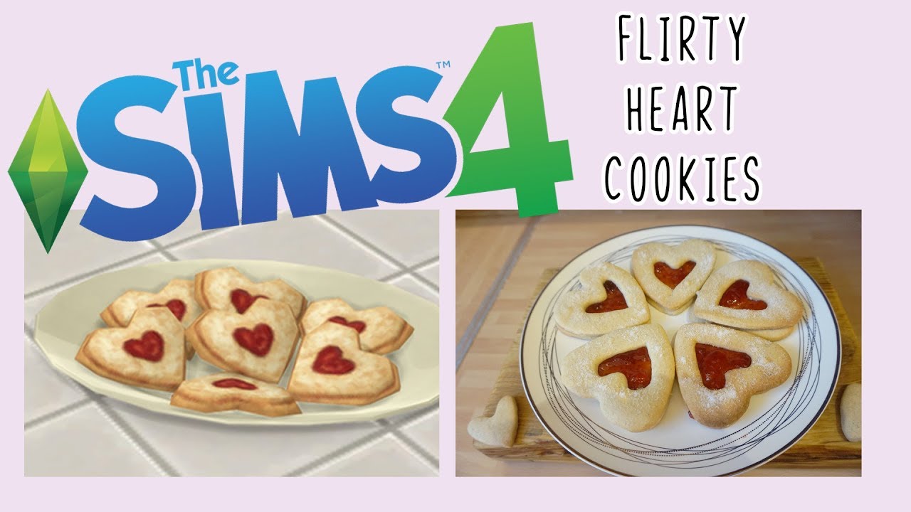 The Sims 4 Flirty Heart Cookies! - YouTube