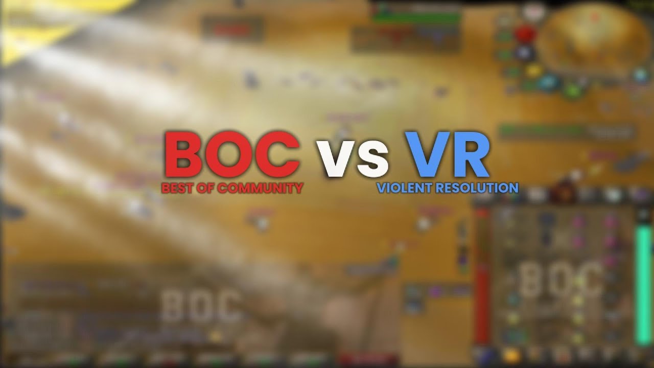 BOC vs VR - Best of 3 - CWA Competition (26/01/2025) - YouTube