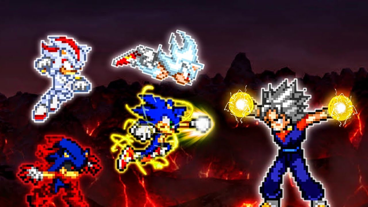 Sonic TP V2 OP (New), Sonic Chaos OP, Shadow OP & Sonic exe OP VS ...