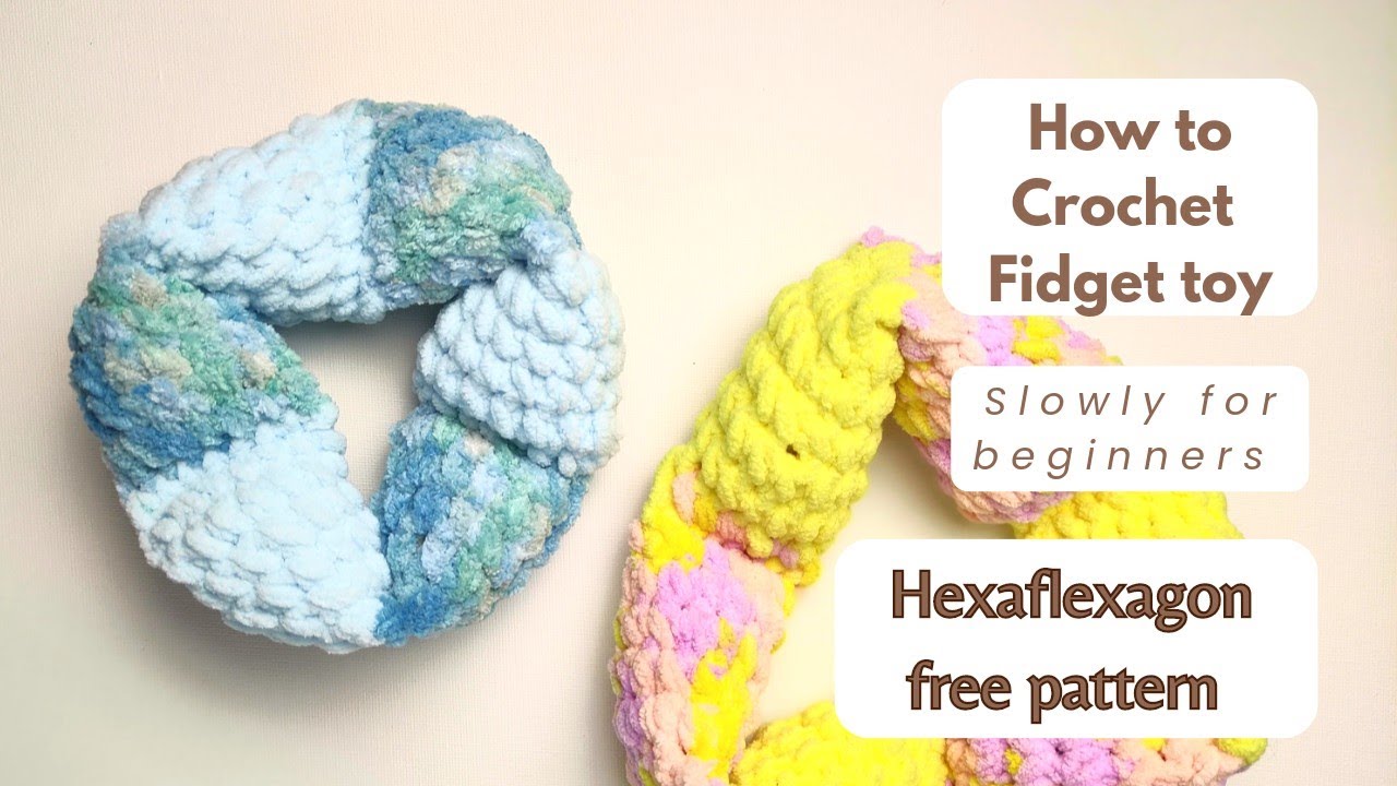 Fidget toy plush Hexaflexagon Neverending Triangle Sensory Play Fidget ...