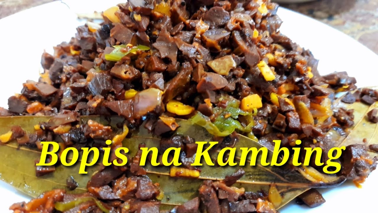 Bopis na Baga ng Kambing - YouTube