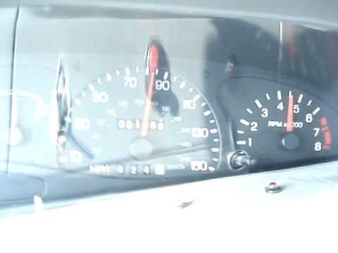 Turbo Escort ZX2 55-120 mph on low boost, bad turbo - YouTube