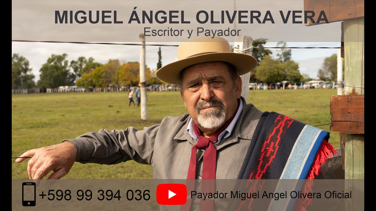 CANTO CON AMIGOS 2 Payador Miguel Ángel Olivera - YouTube