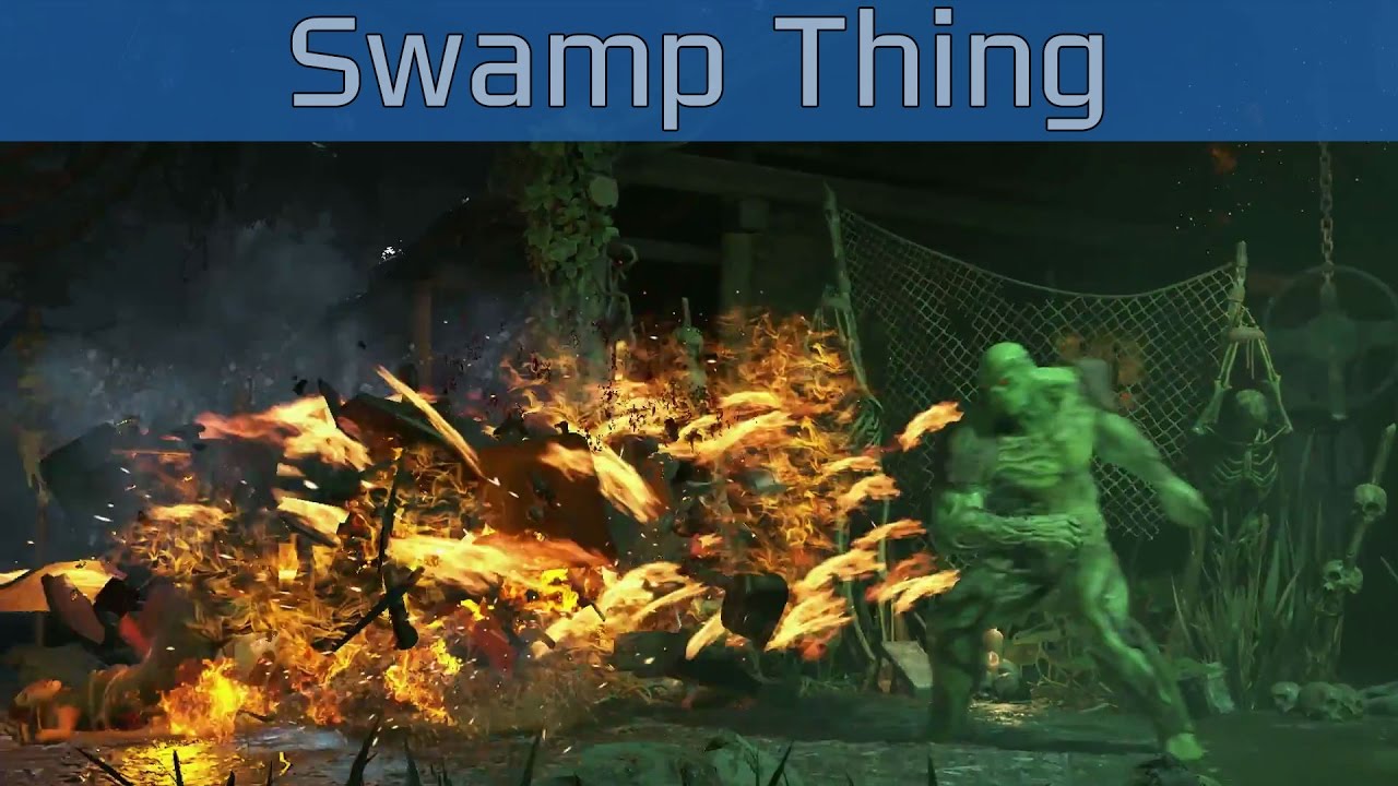 Injustice 2 - Swamp Thing Gameplay Tutorial Trailer [HD 1080P/60FPS ...