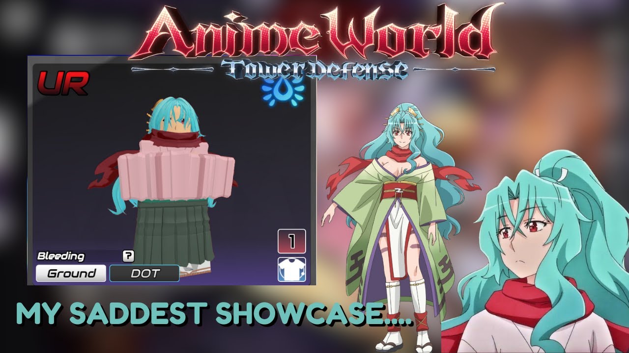 Tomoe Is Such A Sad Unit In Anime World Tower Defense - YouTube