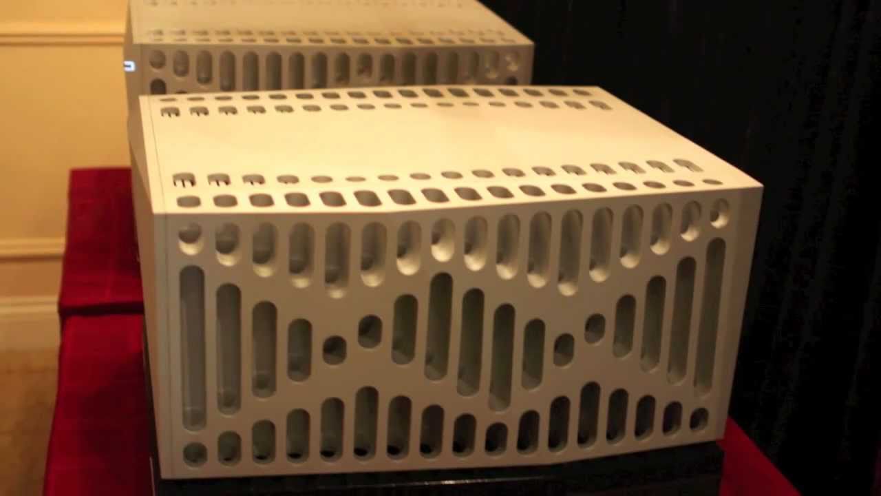 Stereo Design Boulder 3050 Mono Amplifiers CES in HD 2011 - YouTube
