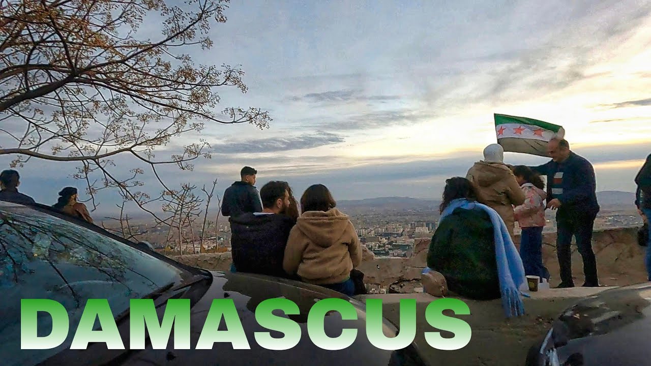 Damascus, Mount Qasioun, Walking Tour | Syria 2024 - YouTube