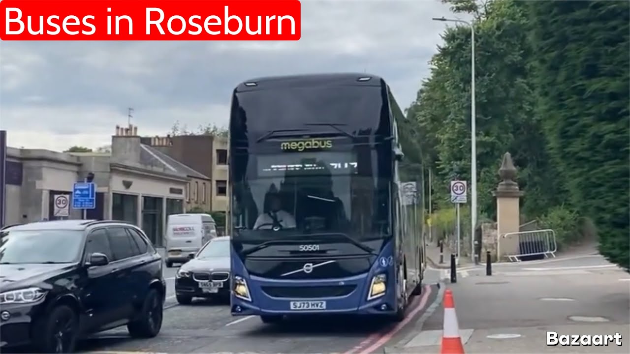 Buses at Roseburn, Edinburgh • Bus Vlog 22/7/24 - YouTube