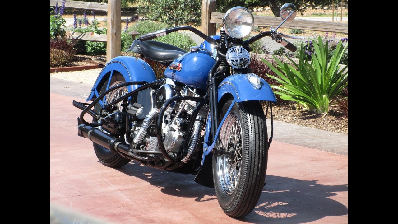 1948 Harley Davidson Pan Head Restoration by Bator International - YouTube