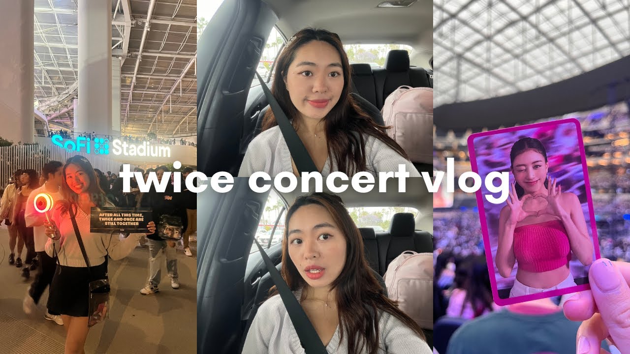 Twice 5th World Tour Vlog: Ready to Be in LA (SoFi Stadium) - YouTube