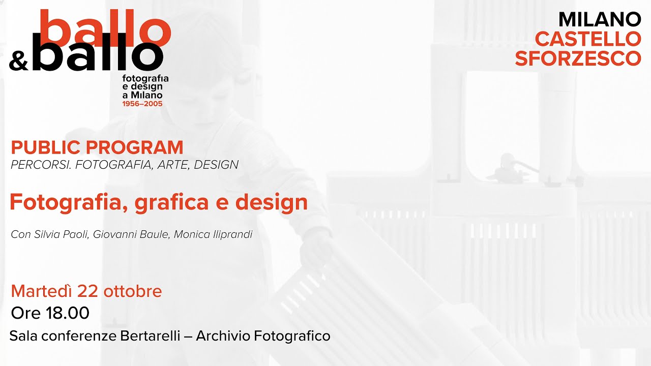 Fotografia, grafica e design. Public program mostra "Ballo&Ballo" - YouTube