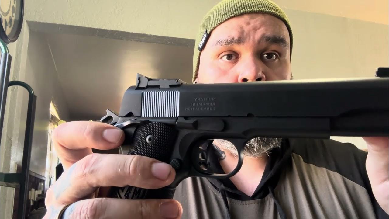 MAC JSOC 1911 .45ACP - YouTube