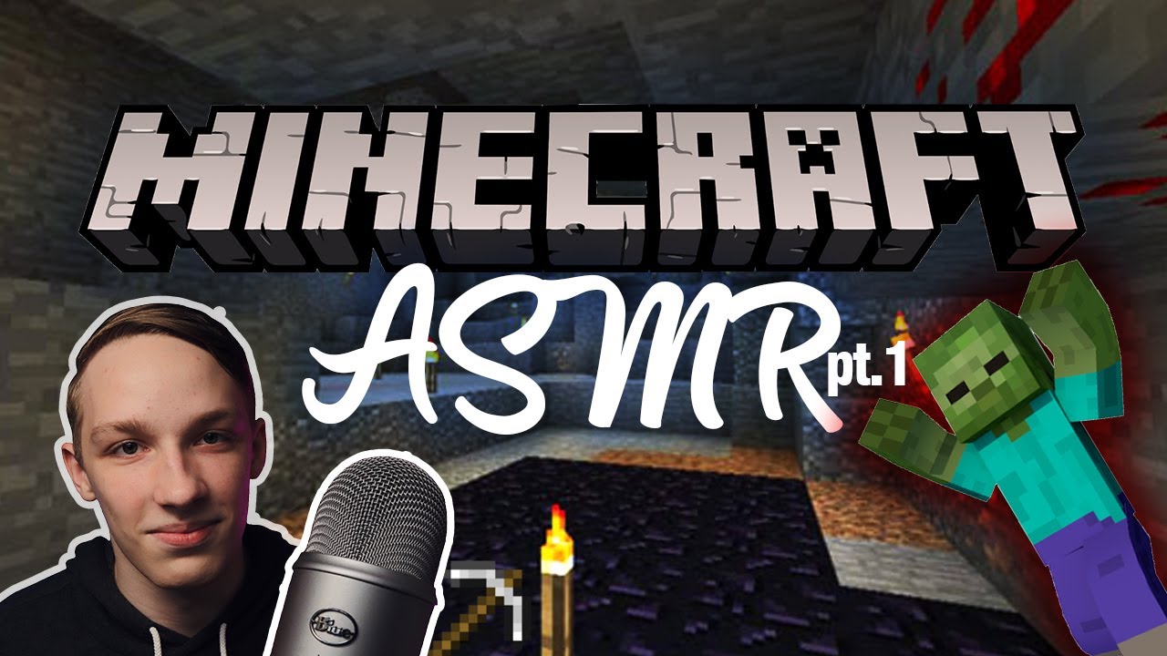 ASMR Minecraft Gaming (part 1) - YouTube