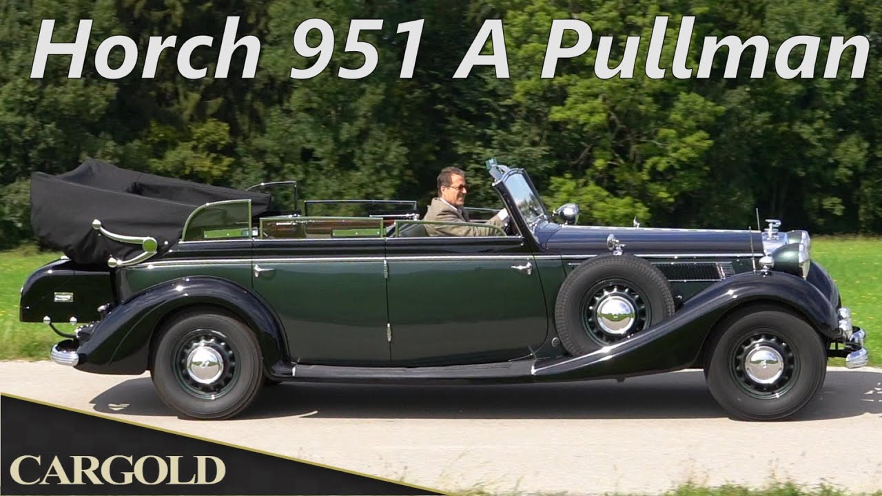 Horch 951 A Pullman Cabriolet, 1938, der größte Horch der ...