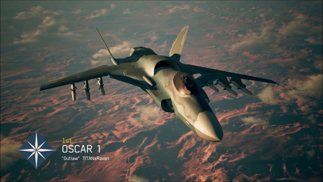 Ace Combat 7: ASF-X Shinden II w/ 6AAM Multiplayer Showcase - YouTube