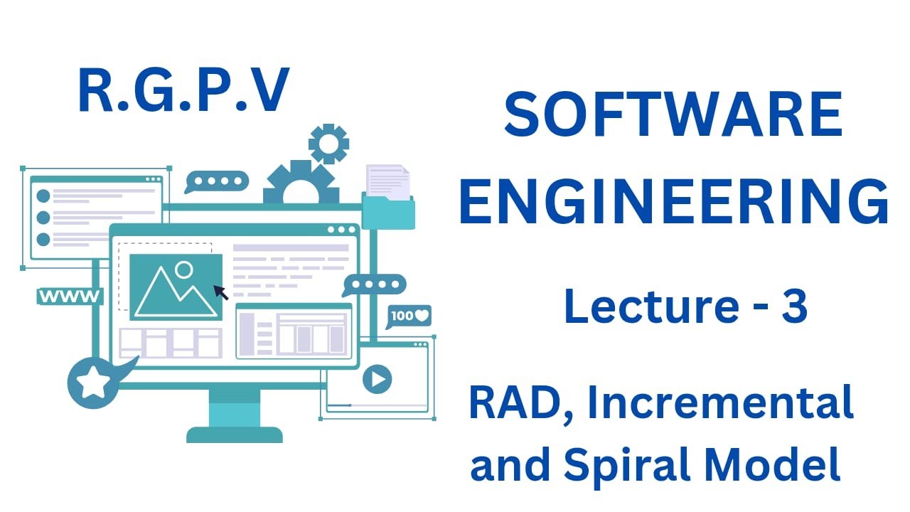 RAD, Incremental and Spiral Model| Lecture - 3| Unit - 1| Software ...