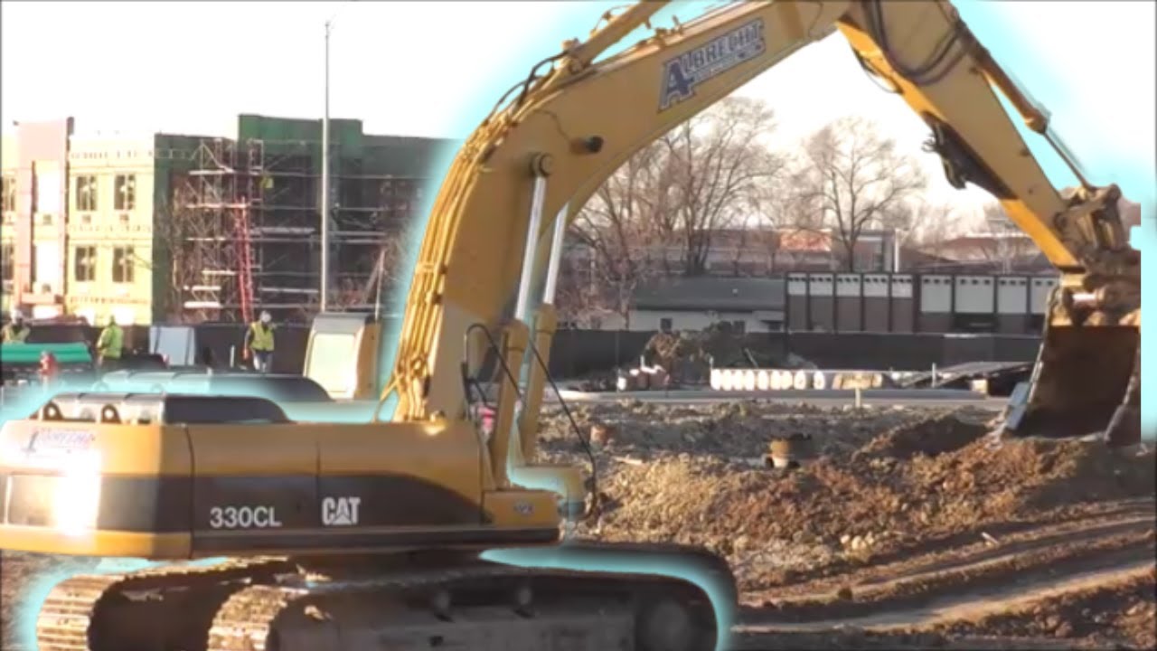 Old But Strong Excavator CAT 330CL Getting It Done - YouTube