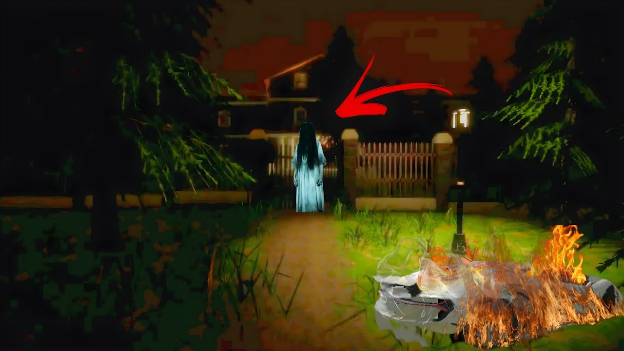 My car crashed near a Scariest house | Undiscovered House android ...