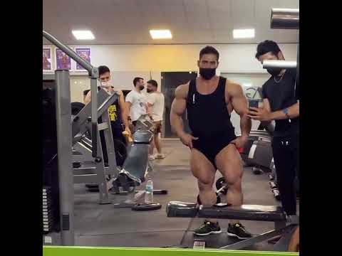 Babak Arzeshmand in the gym - YouTube