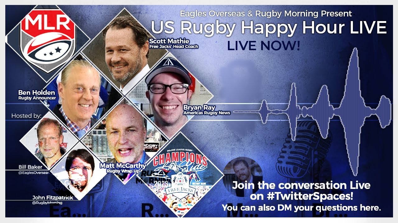 US Rugby Happy Hour LIVE - July 12th, 2023 - YouTube