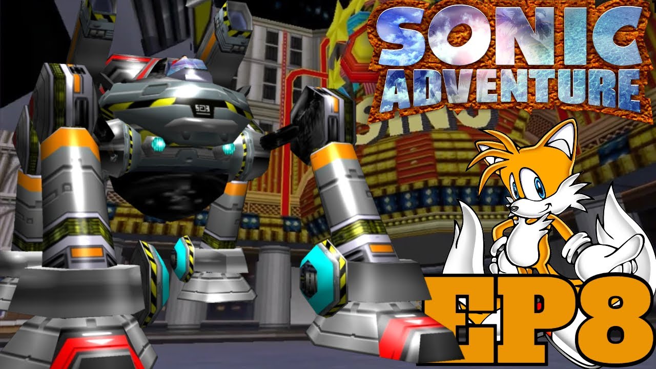 Facing The Egg Walker: Sonic Adventure DX EP8 - YouTube