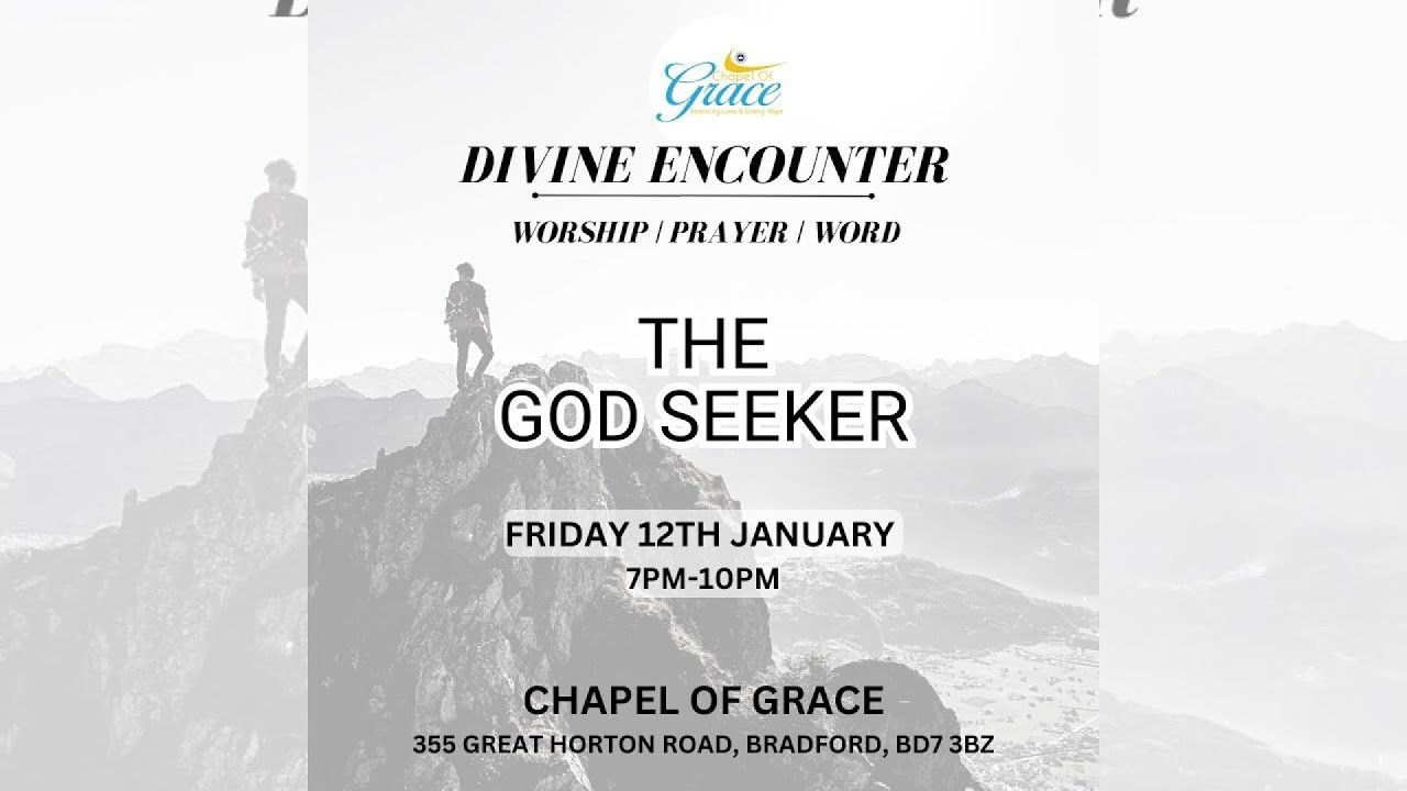The God Seeker: Divine Encounter 12/01/2023 - YouTube